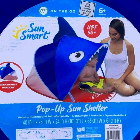 sun smart | Other | Sun Smart Pop Up Sun Shade New | Poshmark